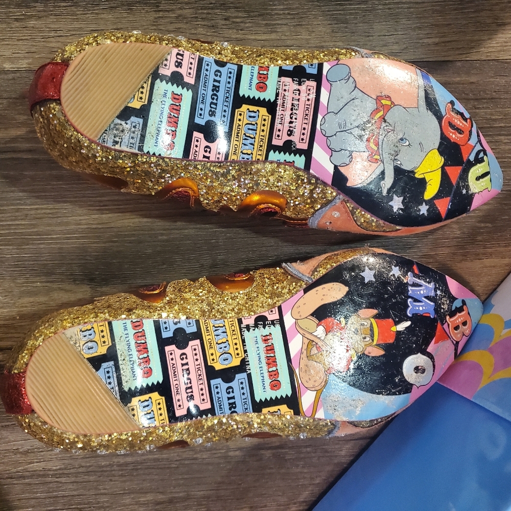 Disney X Irregular Choice Dumbo Shoes Flats - Gem